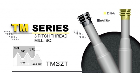 3 Pitch Thread Mill ISO - SPEED TIGER