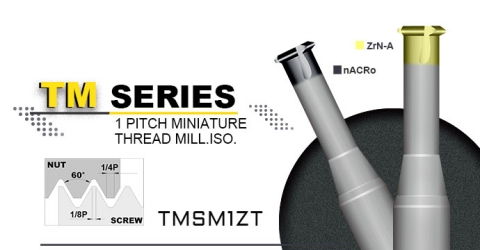 1 Pitch Miniature Thread Mill ISO - SPEED TIGER